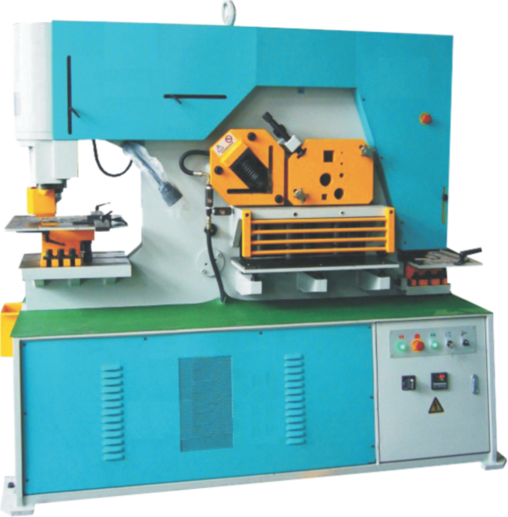 Hydraulic Iron Worker : IW-120L - Bhavya Machine Tools